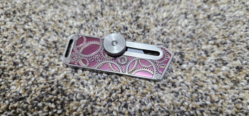 Utility Blade Laser Engraved Stainless Steel Holder. 1 per Order. Deep ...