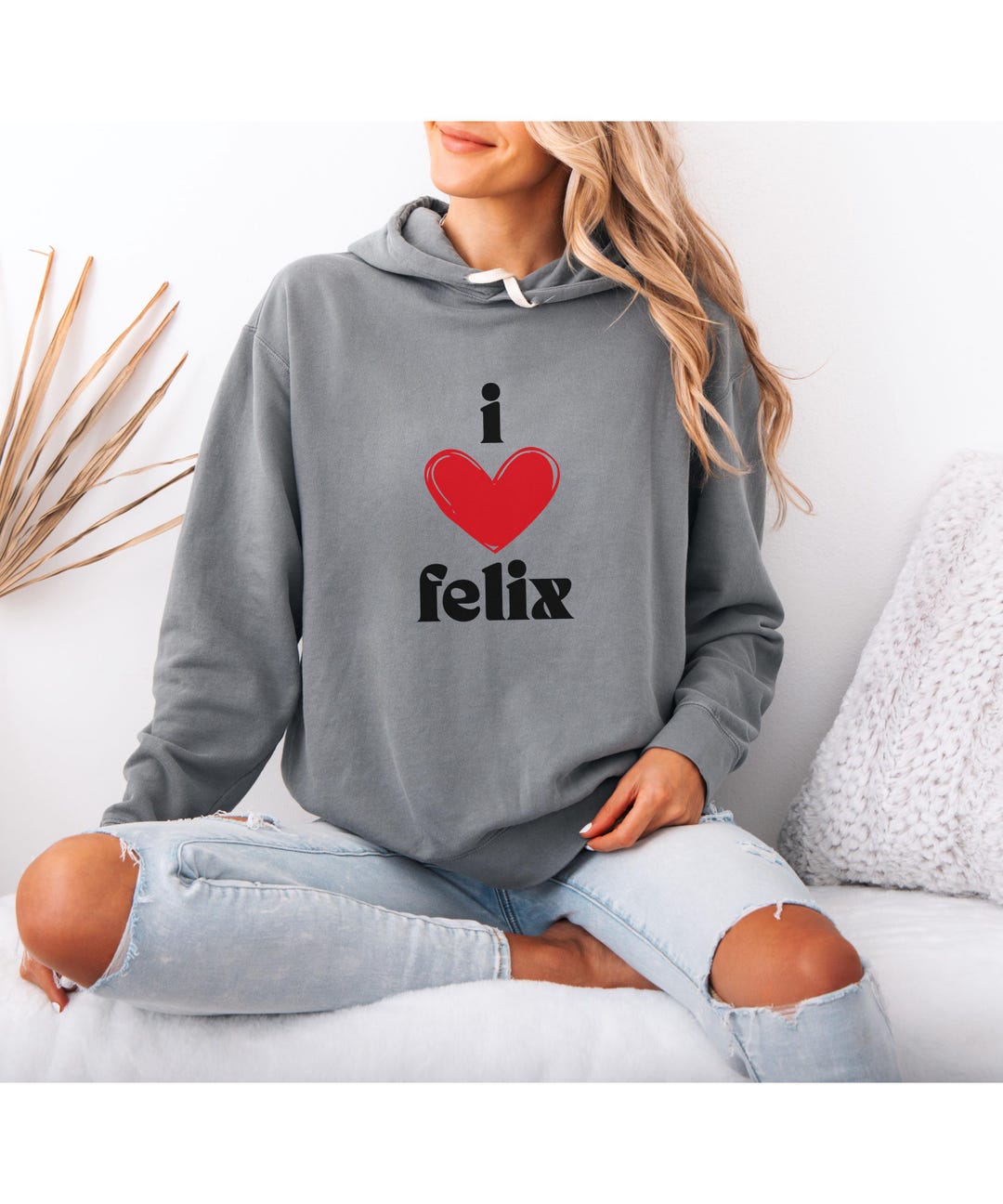 STRAY KIDS 'I Love Felix' Comfort Colors Hoodie, Stray Kids Stay, Kpop ...