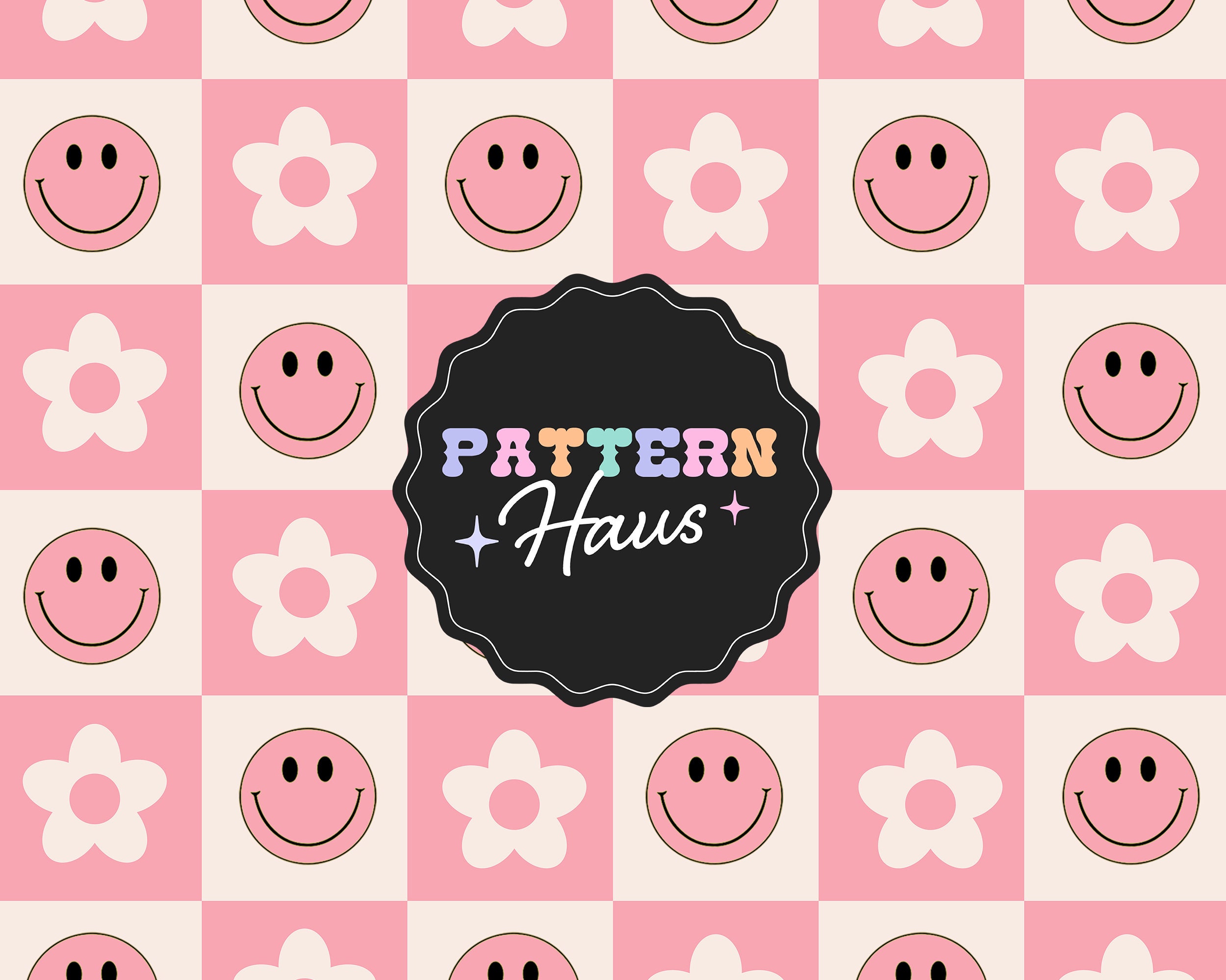 Retro Summer Seamless Repeating Pattern, Flower Retro Background Retro ...