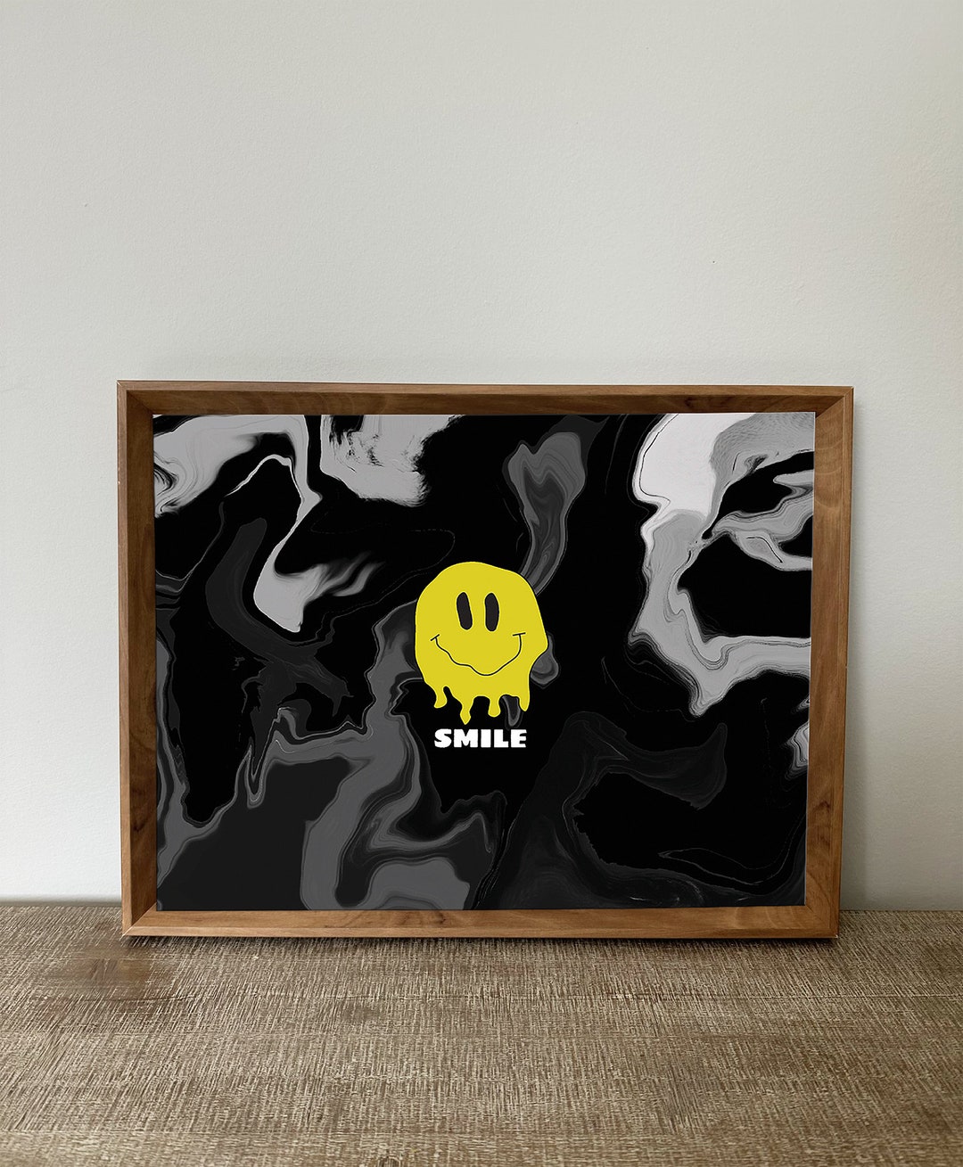 Abstract Smile Poster Digital Download - Etsy