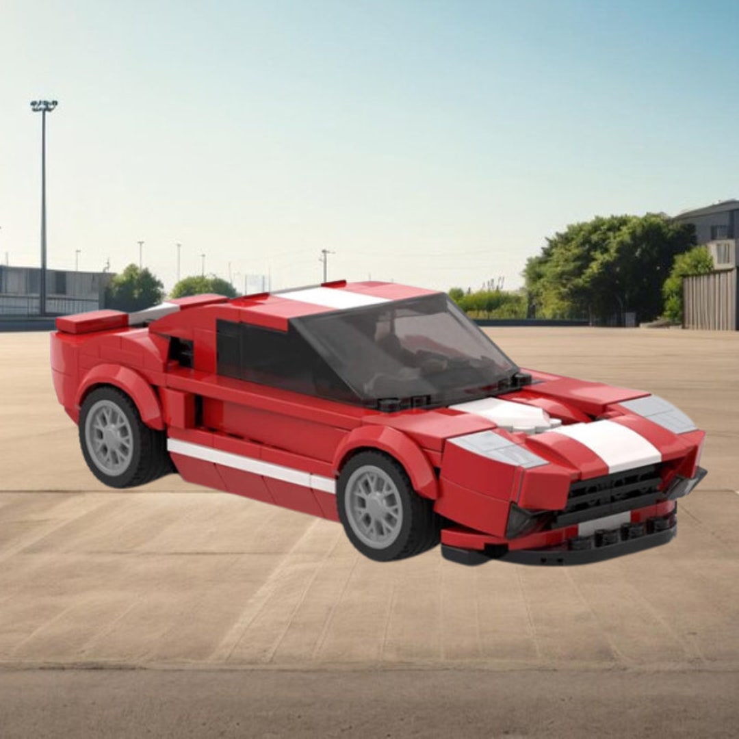 Buildable Car Model Ford Gt,lego-compatible, Building Block - Etsy