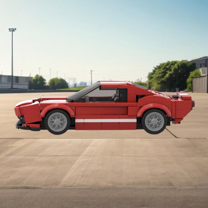 Buildable Car Model Ford Gt,lego-compatible, Building Block - Etsy