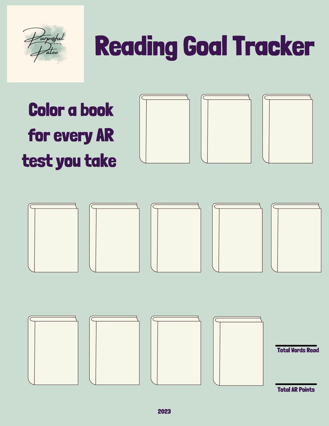 Accelerated Reader Tracking Sheet - Etsy