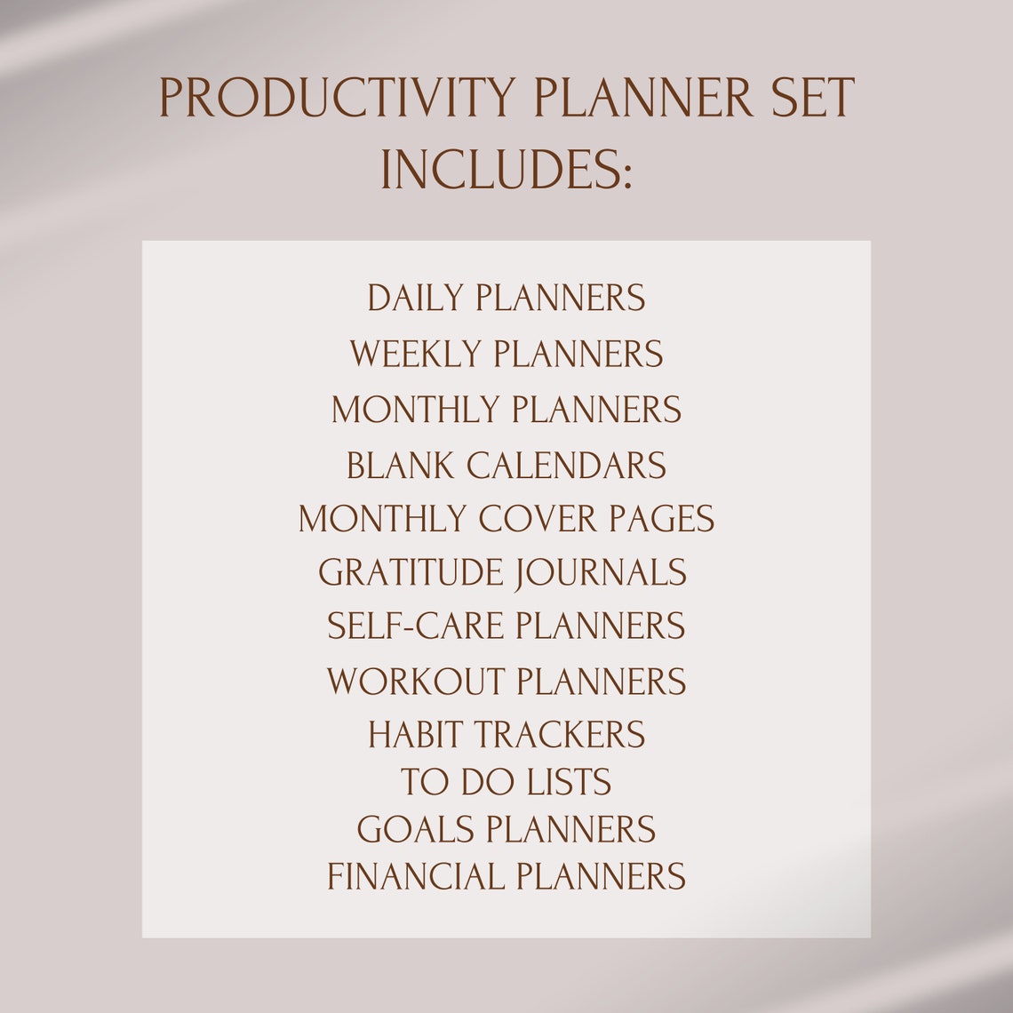 Productivity Planner ADHD Set for Adults, All in One Planner, Ultimate ...