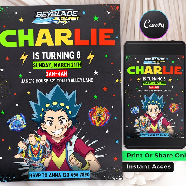 Beyblade - Etsy