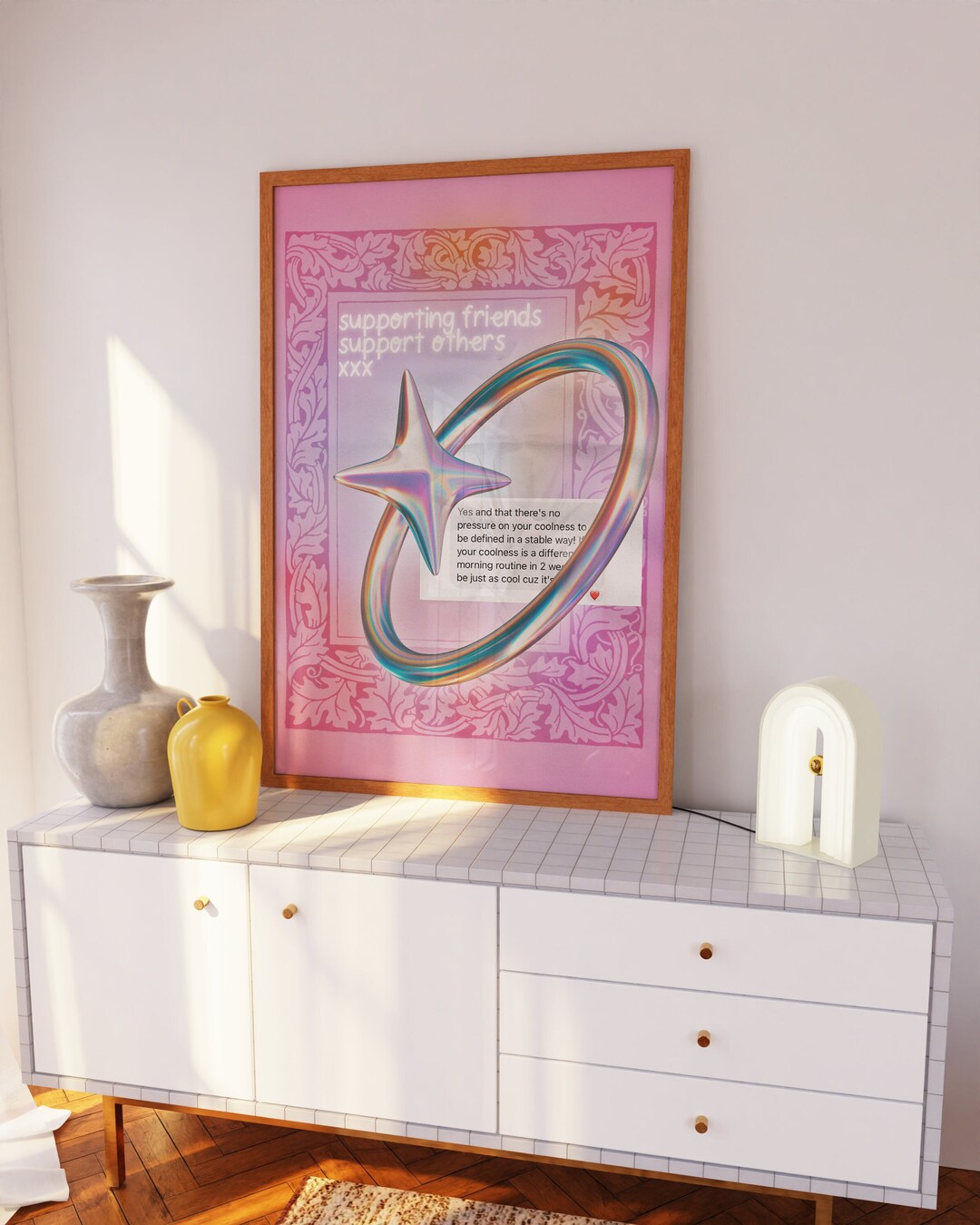 Inspirational Quote Digital Poster for Dorm Decor Y2K Digital Art - Etsy