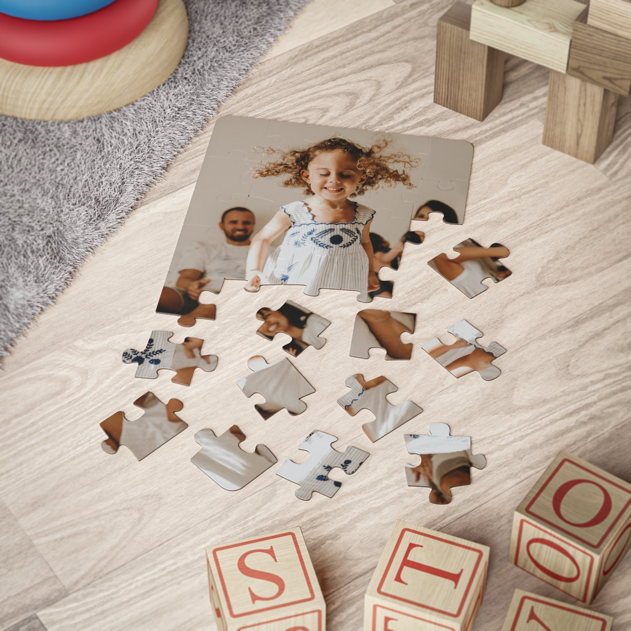 Large Photo Kids Puzzle 30-piece. Custom Photo Puzzle, Personalised ...