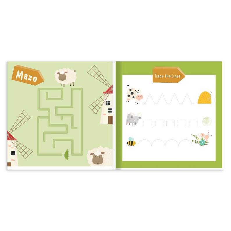 Activity Book for Kids Engaging Custom Activity Book for - Etsy