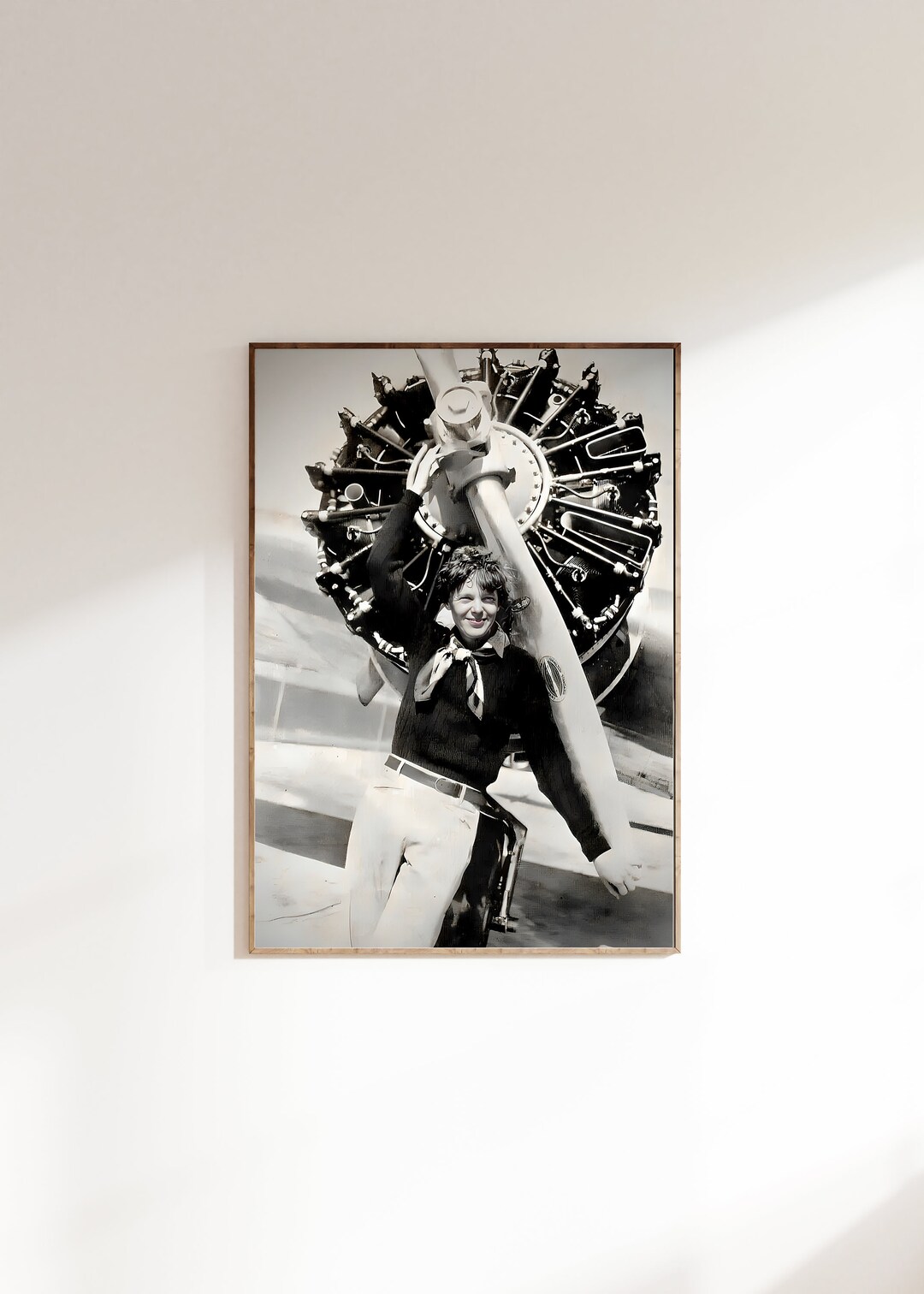 Amelia Earhart Poster First Female Pilot Premium Matte Paper Poster ...