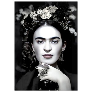 Frida Kahlo Poster Instant Download, Vintage Style Home Decor ...