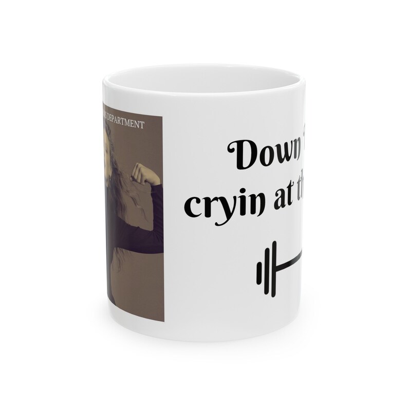 Taylor Swift TTPD Down Bad Mug, 11oz, 15oz - Etsy