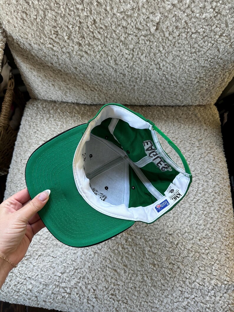 Vintage 90’s Philadelphia Eagles Snapback Hat - Etsy