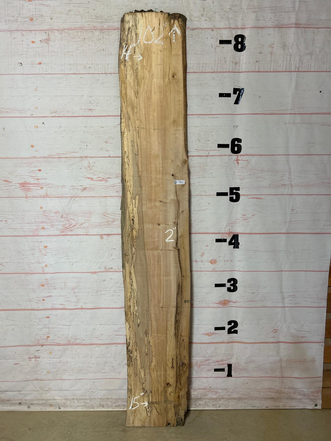 Live Edge Spalted Maple Sku#25066b-21 - Etsy