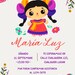 Latin American Princess Birthday Invitation: Editable Template (digital ...