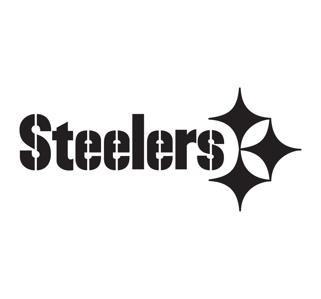 Steelers Vinyl Decal - Football Team Stickers for Laptops, Cars ...