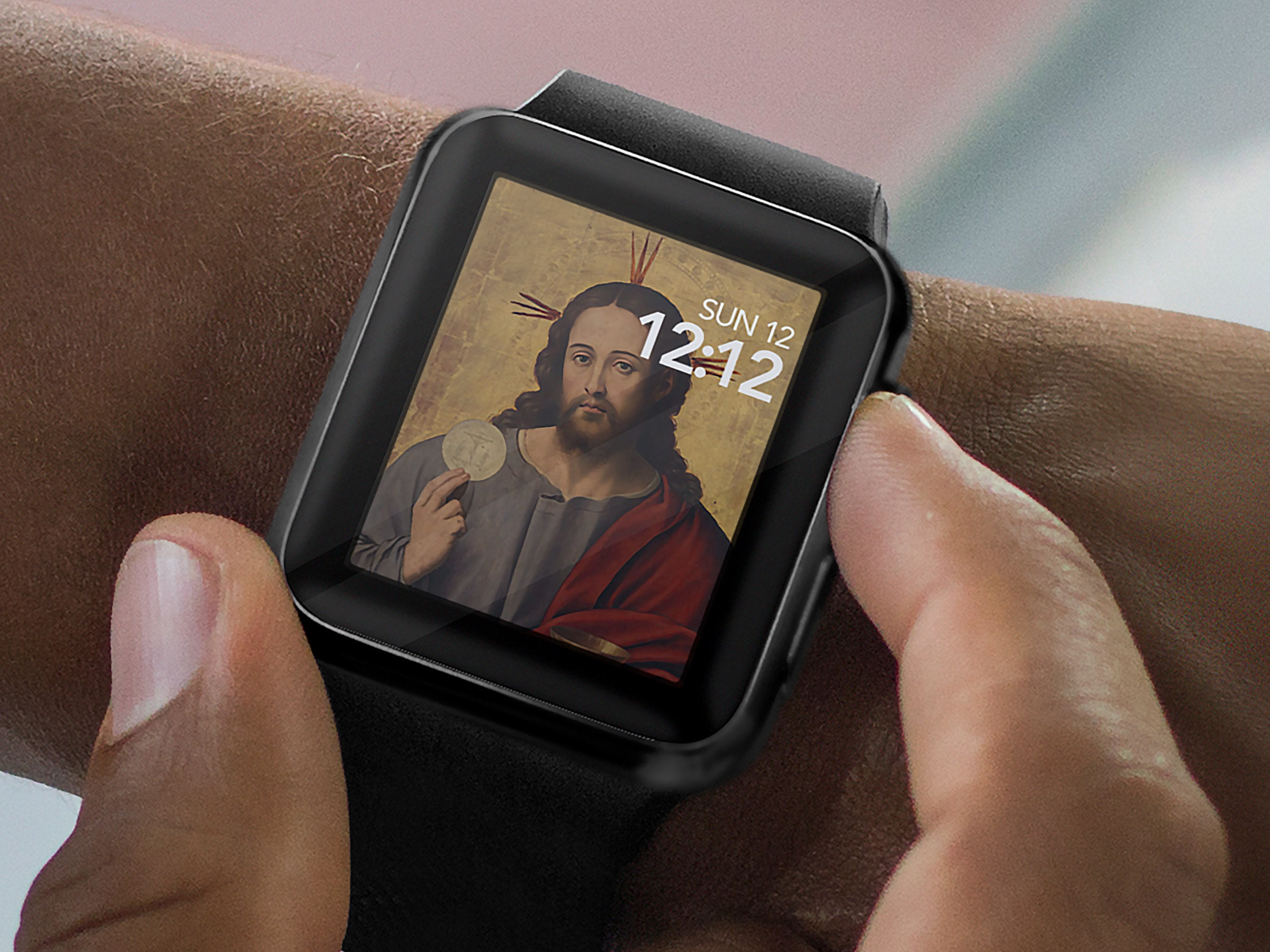 Apple Watch Face / Christ the Savior With the Eucharist / Classic ...