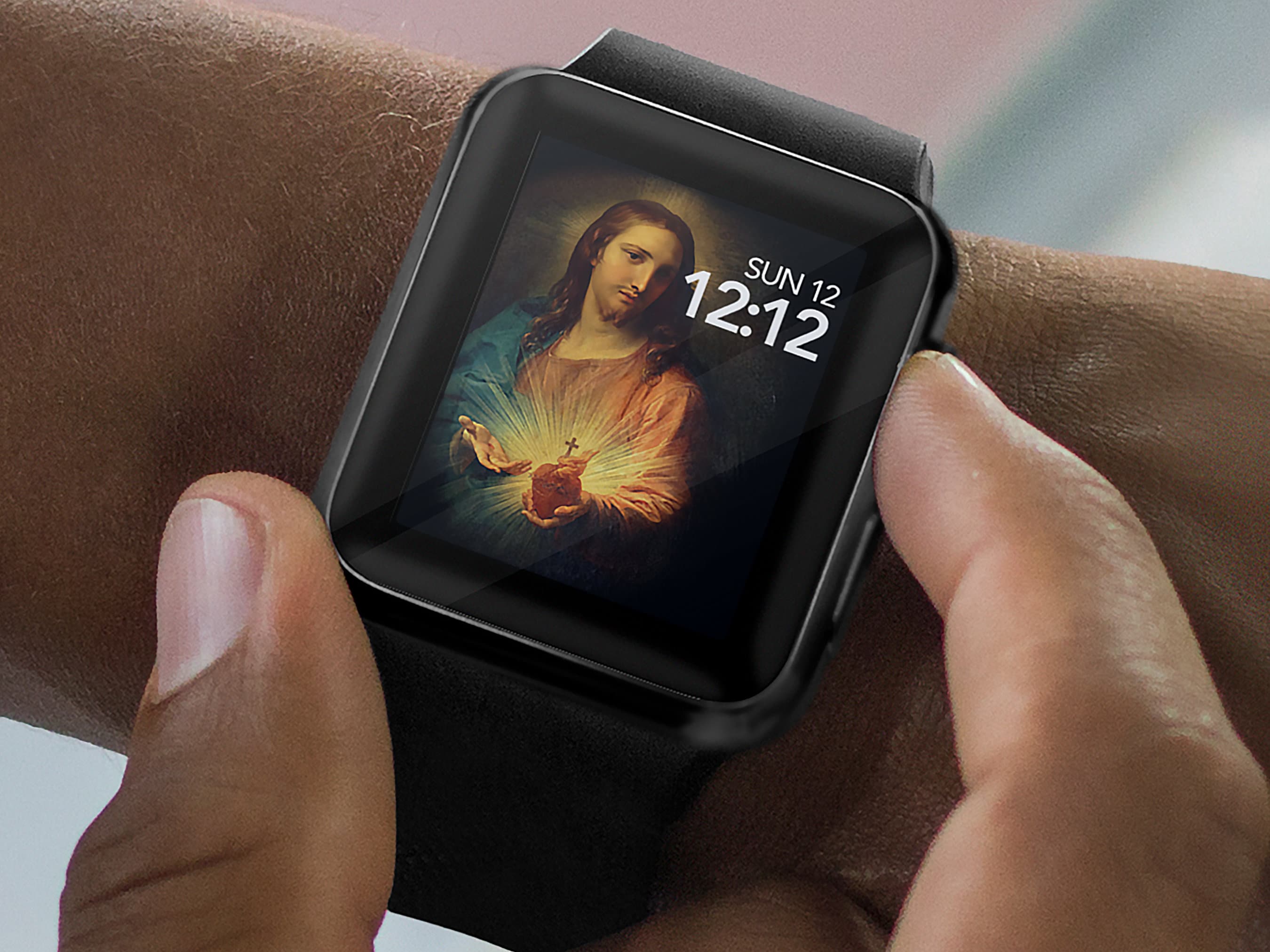 Apple Watch Face / the Sacred Heart of Jesus by Pompeo Batoni / Sacred ...