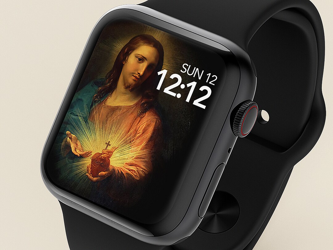 Apple Watch Face / the Sacred Heart of Jesus by Pompeo Batoni / Sacred ...