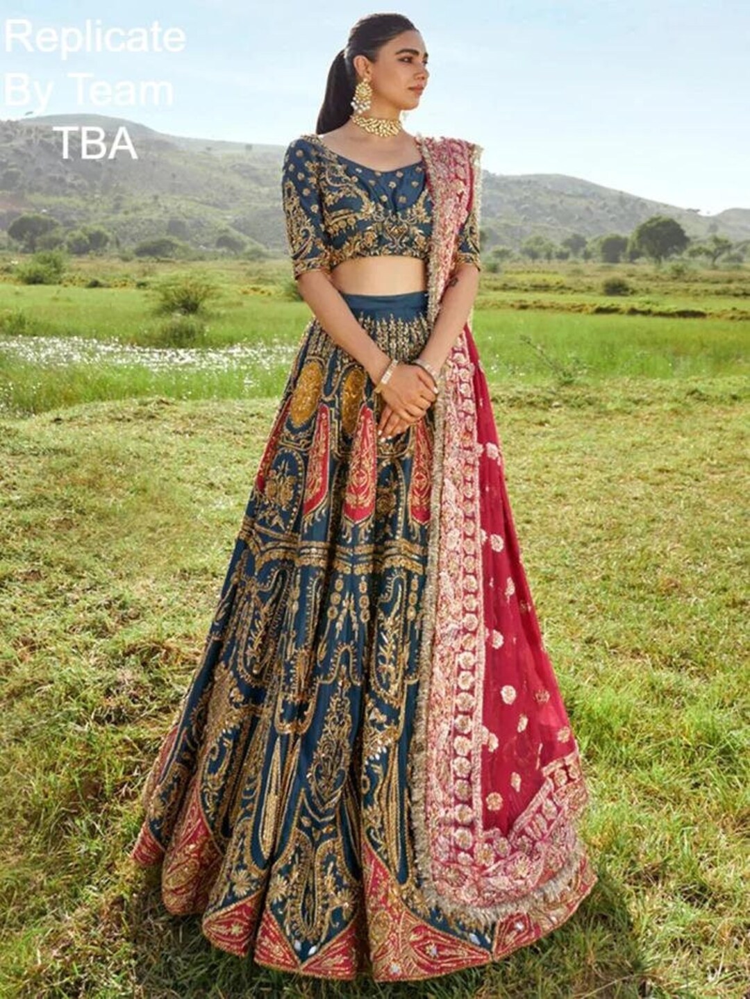 Women Maxi, Custom Stitch, Hand Made Lehenga Choli, Fully Embroided ...