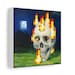 Minecraft Burning Skull Painting - Etsy