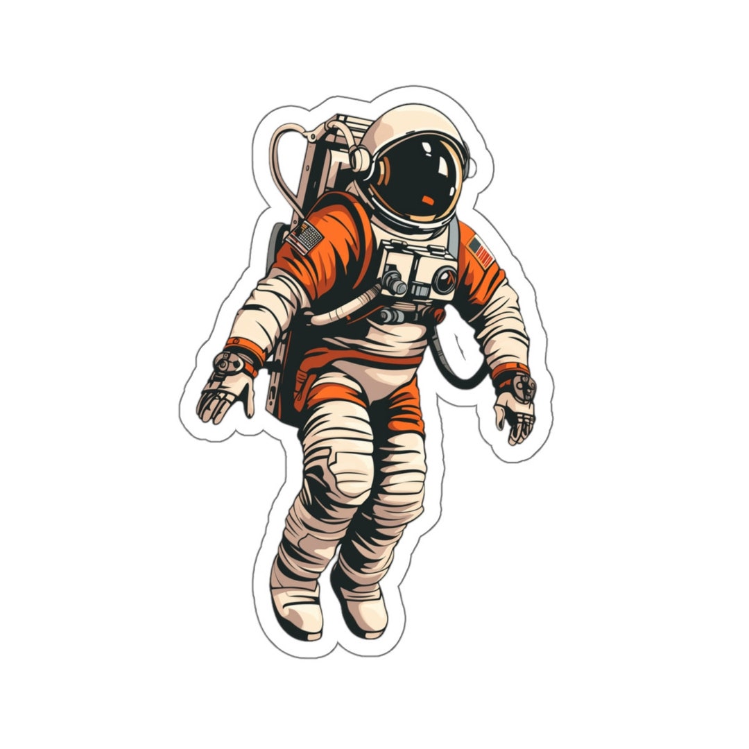 Space Man Sticker - Etsy