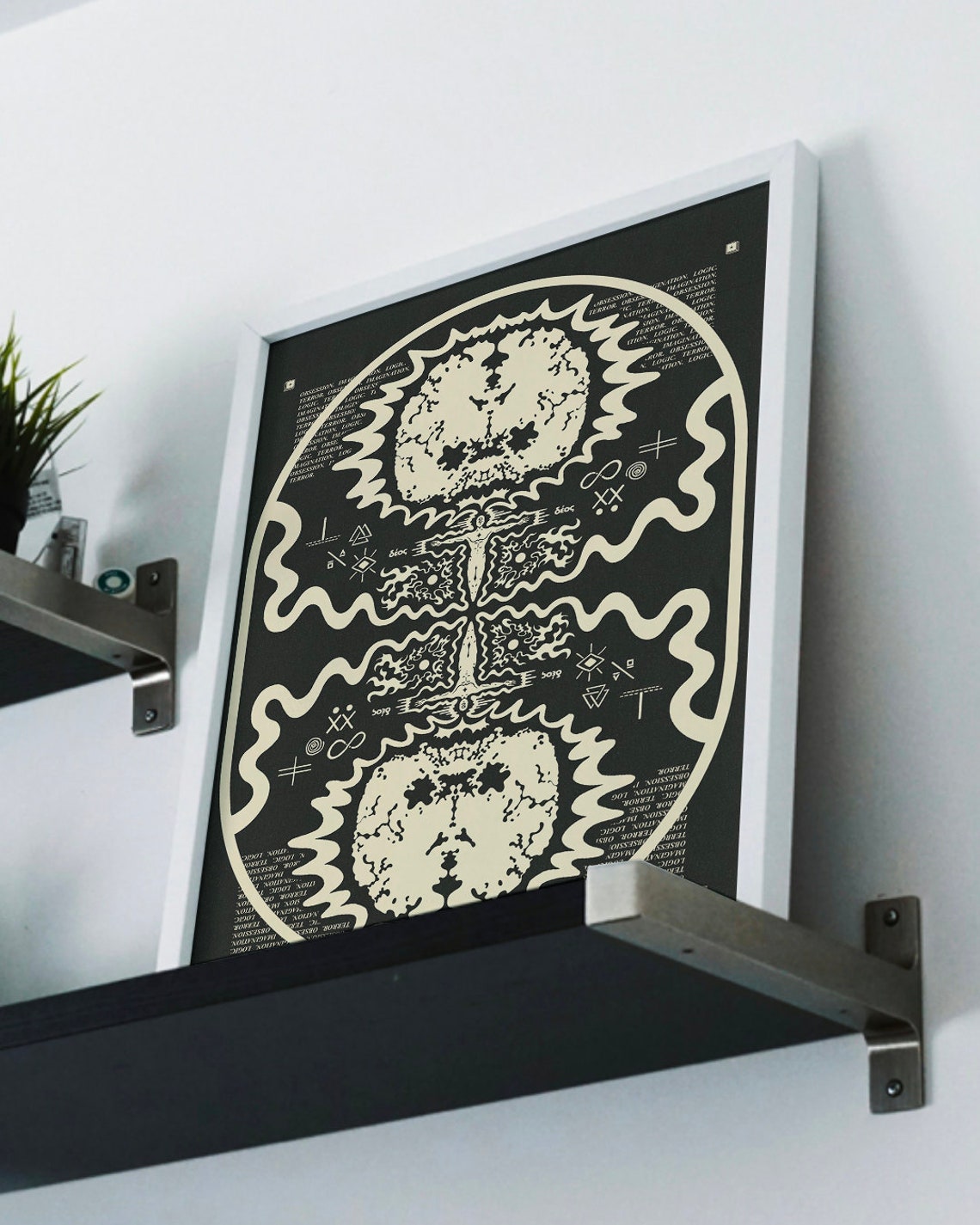 HYPNOSIS POSTER 12x18 - Psychedelic Dopamine Art Print, Gallery Wall ...