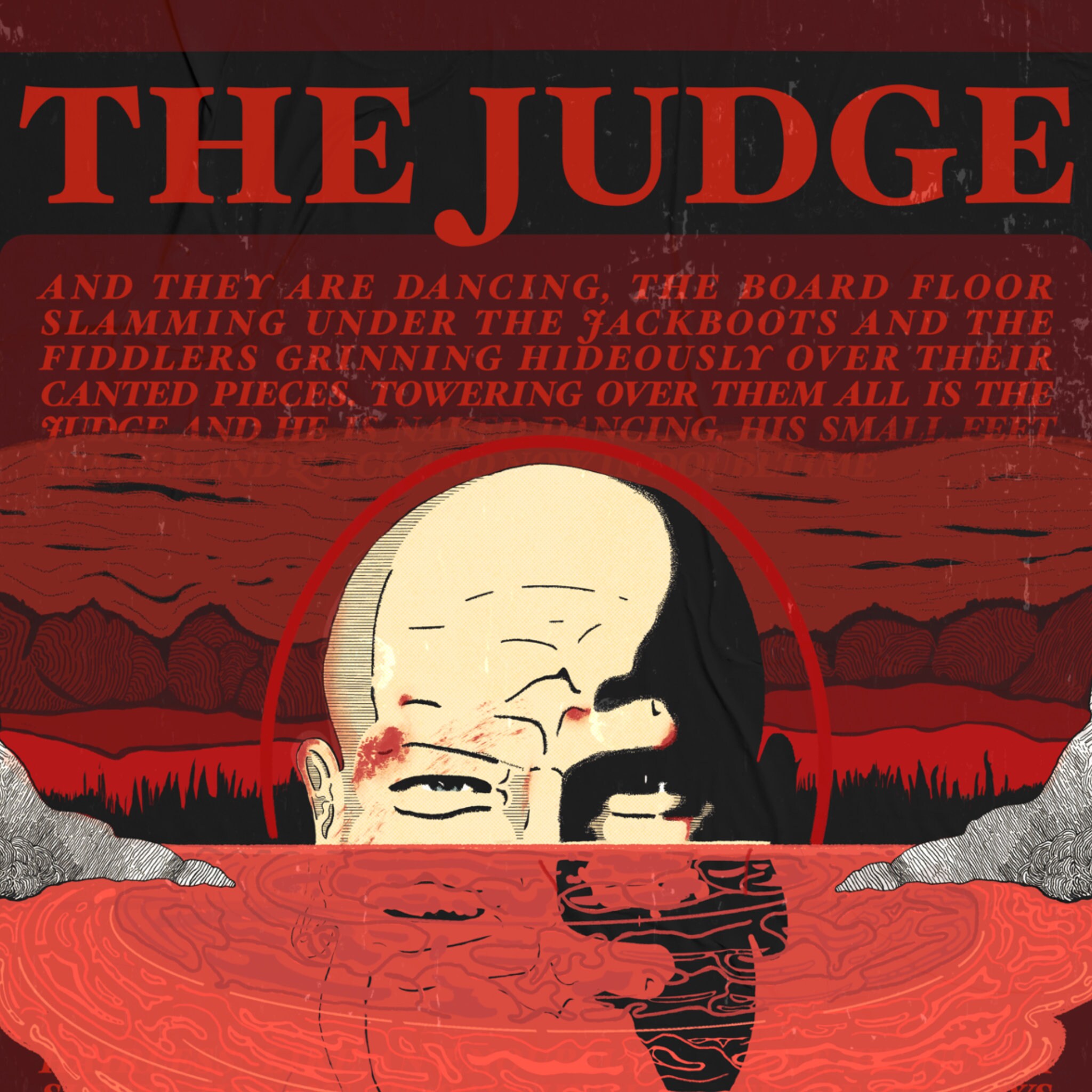 THE JUDGE POSTER Vintage Cormac Mccarthy Art Print, Gallery Wall Art ...