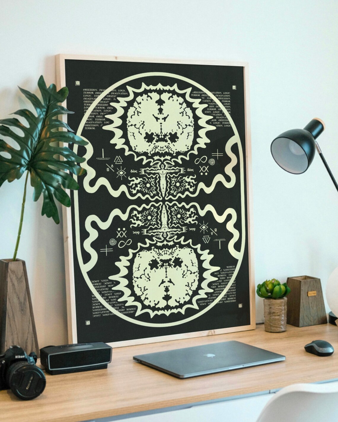 HYPNOSIS POSTER 12x18 - Psychedelic Dopamine Art Print, Gallery Wall ...