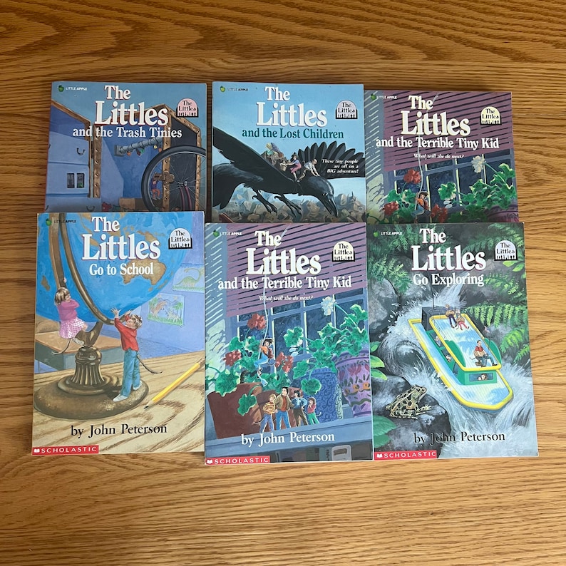 The Littles, Peterson, Rogers, Clark, Vintage Illustrated Books ...