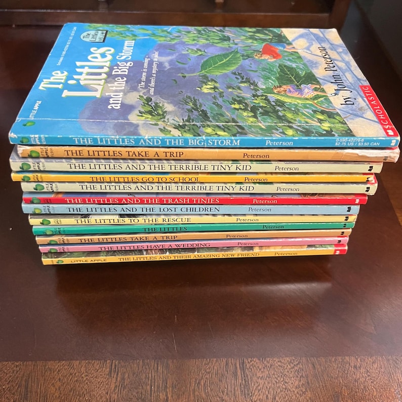 The Littles, Peterson, Rogers, Clark, Vintage Illustrated Books ...