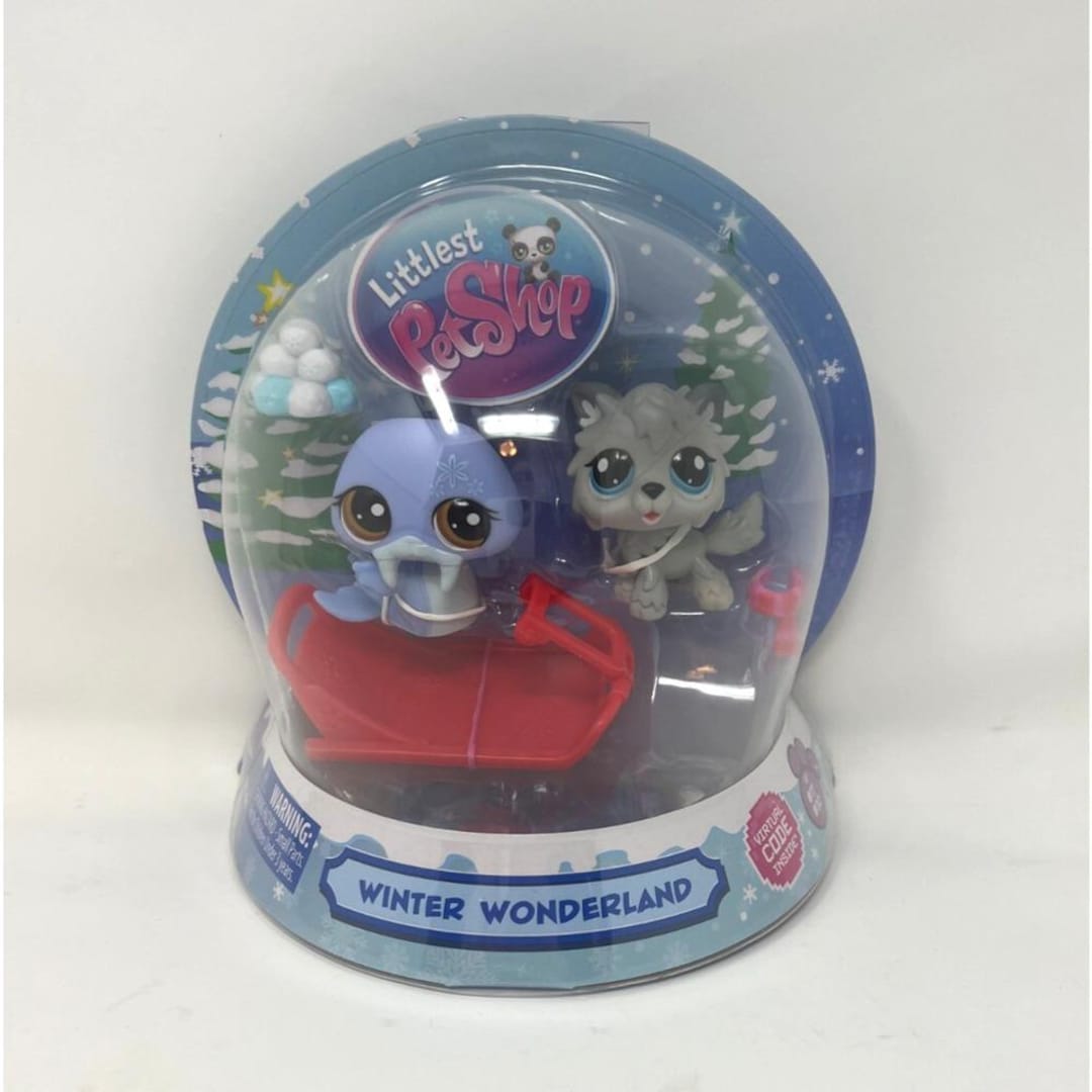 Littlest Pet Shop Winter Wonderland Playset G7 17 Walrus 20 Wolf NEW - Etsy