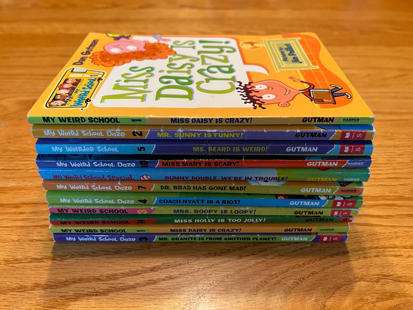 My Weirdest School Daze Dan Gutman Books Choose Your Own Build a Lot ...