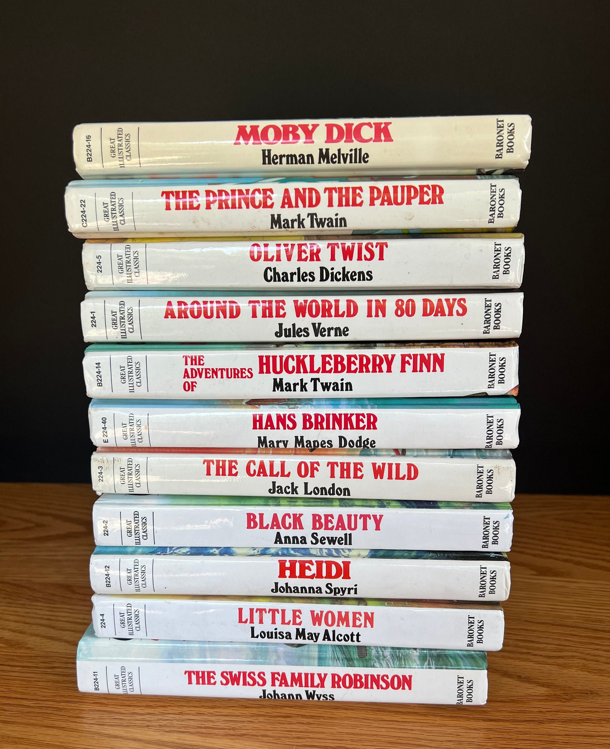 Great Illustrated Children's Classics - CHOOSE ONE - Assorted Authors ...