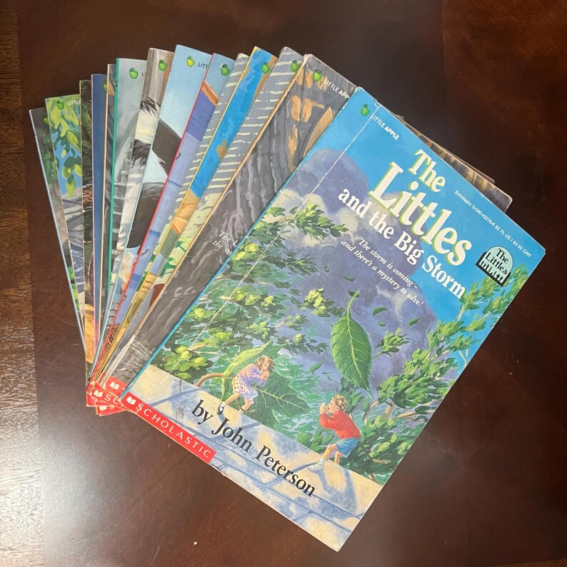 The Littles, Peterson, Rogers, Clark, Vintage Illustrated Books ...