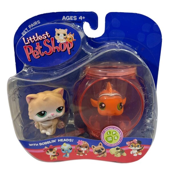 Littlest Pet Shop Orange Cat - Etsy