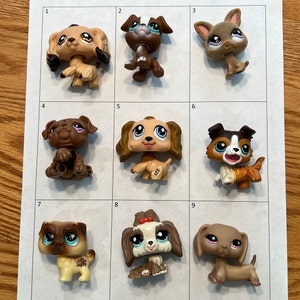 Hasbro Littlest Pet Shop Dogs, You Choose Authentic LPS - Etsy