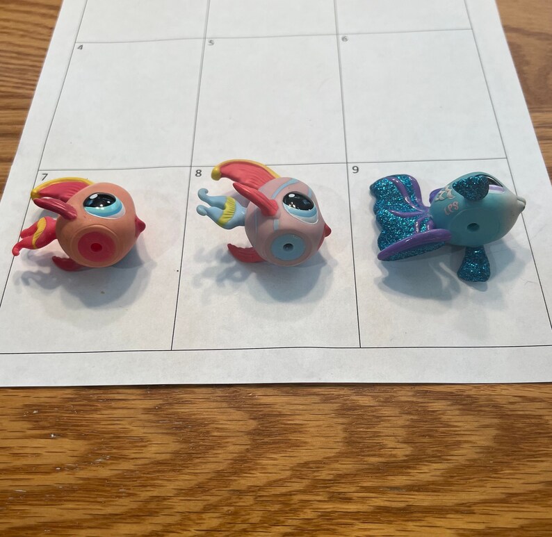 Hasbro Littlest Pet Shop Frogs, Turtles, Fish, Your Choice Authentic ...