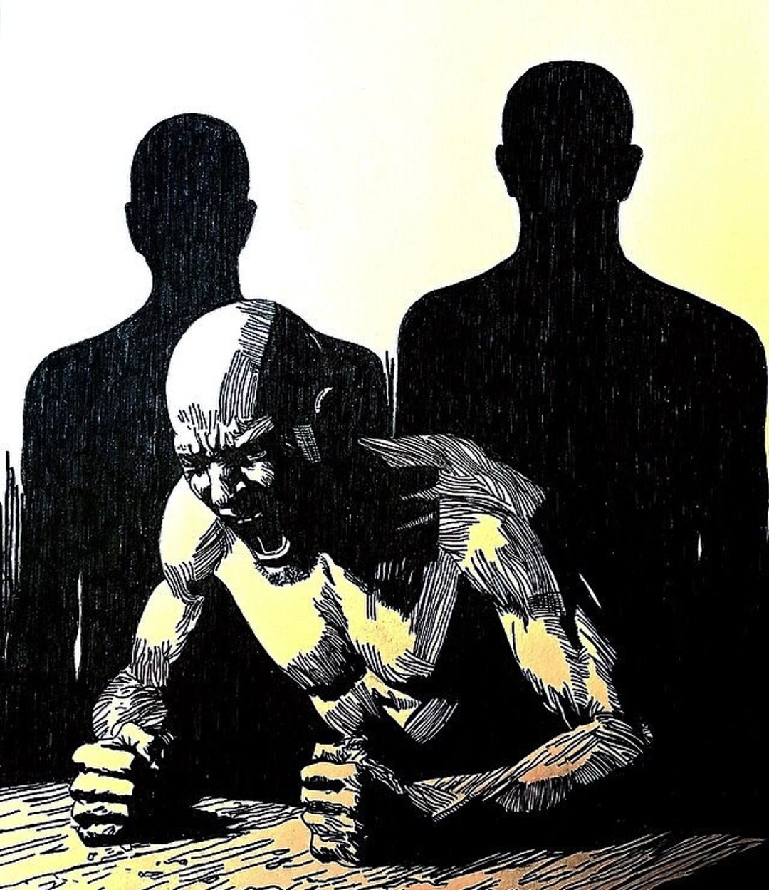 The Nightmare original Hand Drawn Artwork 1 of 1 Paranormal Cryptid ...