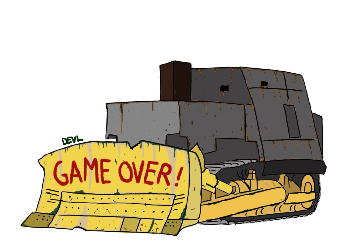 KILLDOZER A4 Funny Mechanic Welder Engineer Design 1/2 - Etsy