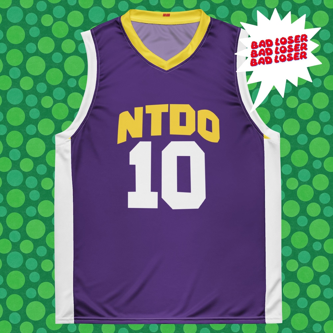 NTDO Basketball Jersey Unisex Animal Crossing Inspired - Etsy
