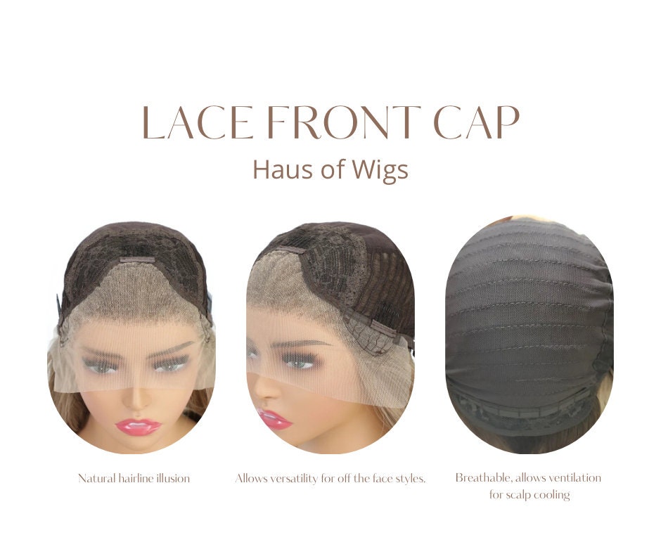 18 Blonde Balayage Blended Human Hair Lace Front Wig - Etsy