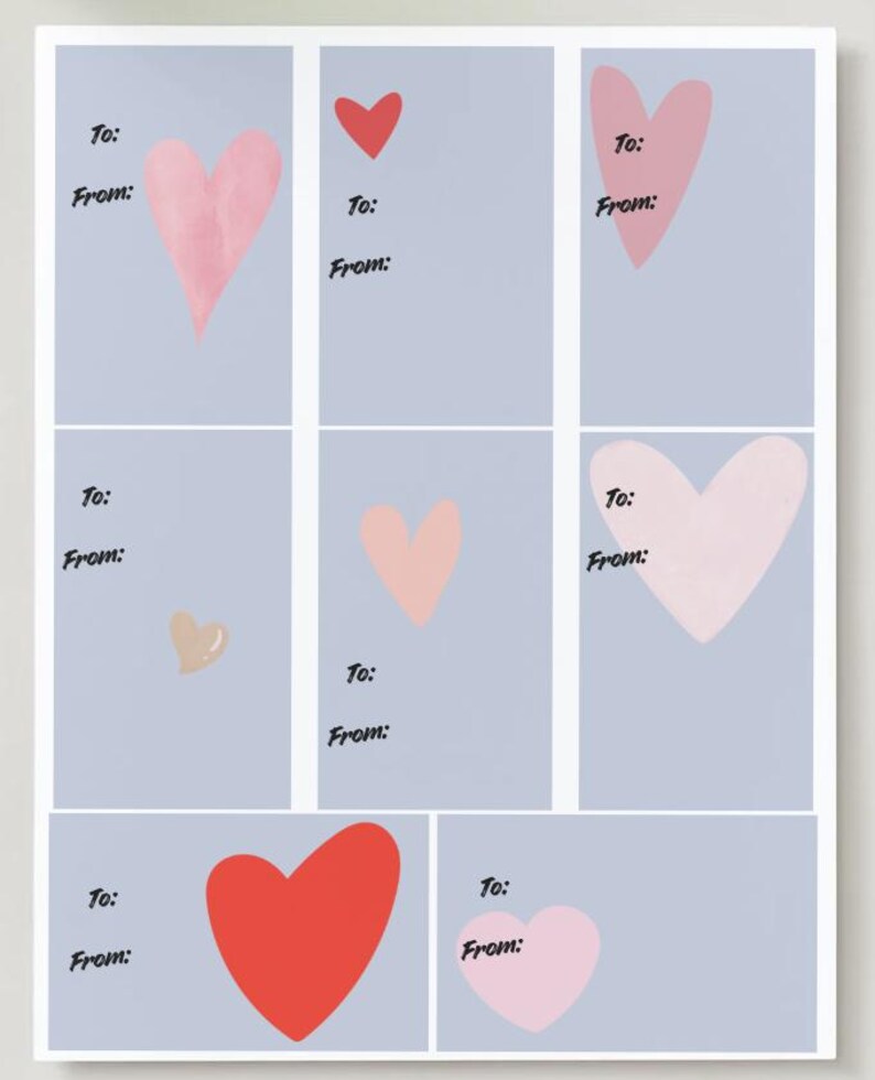 Dog Valentine Cards | Kids Classroom Valentines (instant Download) - Etsy