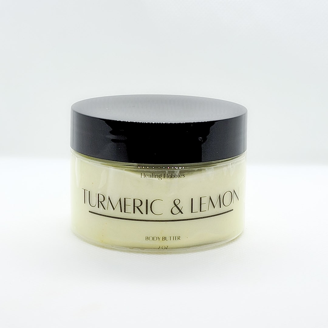 Body Butter Lemon & Turmeric - Etsy UK