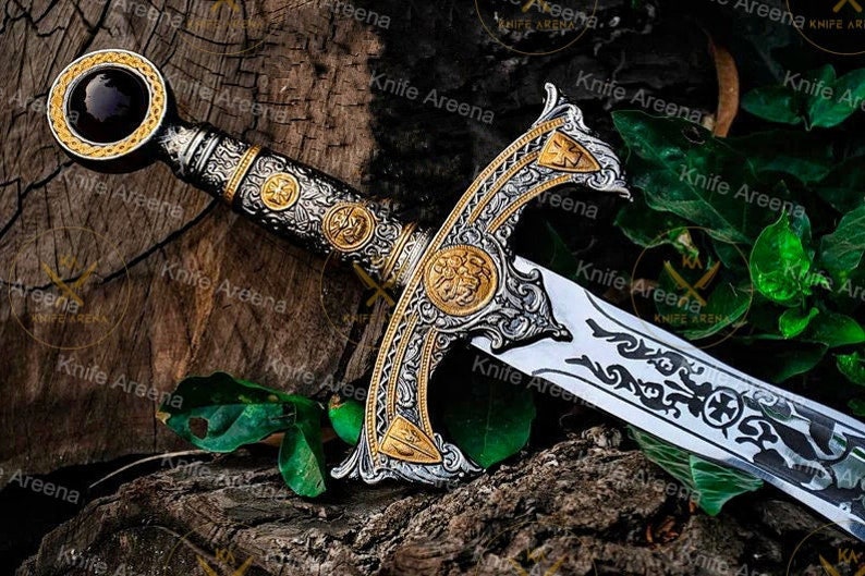 Once Upon A Time Excalibur Sword Emma Swan Sword With Sheath - Etsy