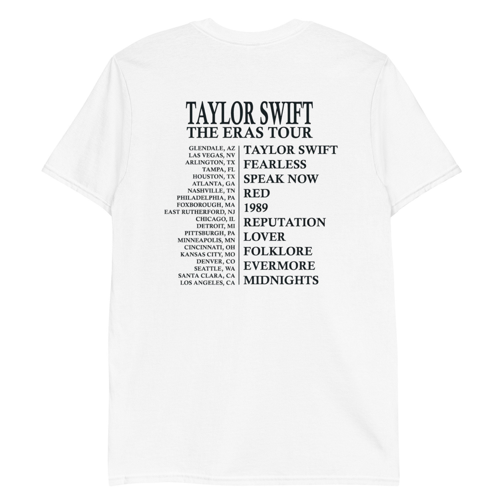 Taylor Shirt, Eras Tour Shirt, Taylor Concert Shirt, Eras Tour Merch