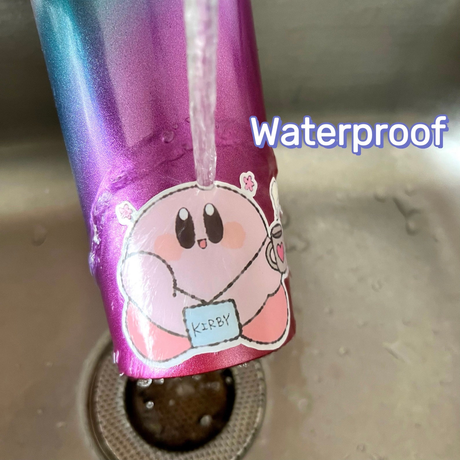 Y2K Purple Heart Sticker Y2K Aesthetic Heart Holographic Sparkle ...