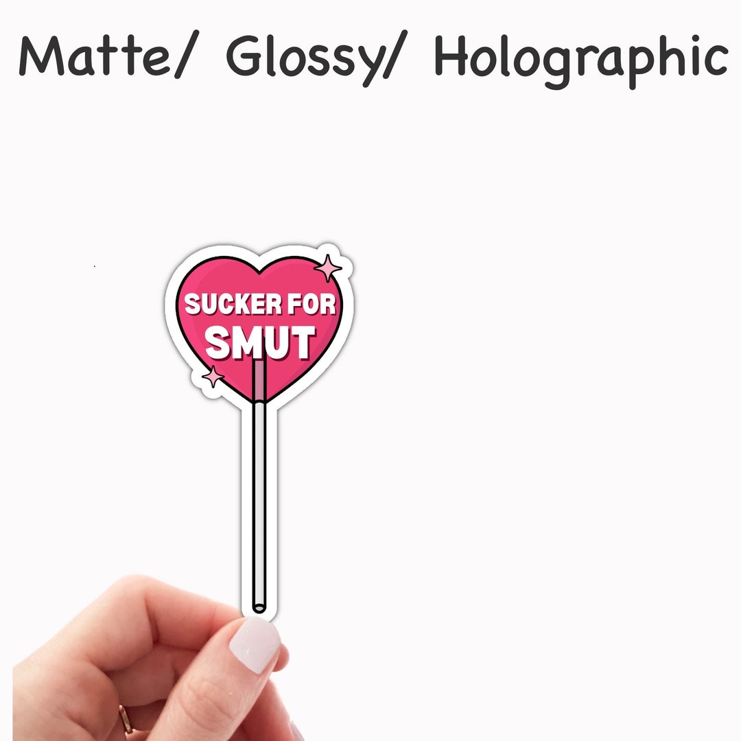 Dark Romance Book Stickers Sucker for SMUT Book Sticker Kindle Case ...