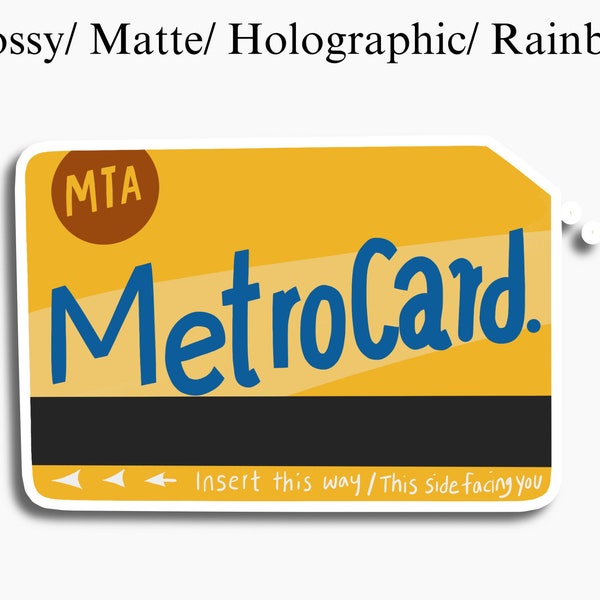 New York Sticker - Etsy