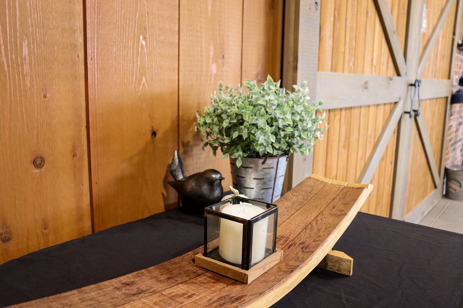 Rectangular Wine Barrel Tray- Large - Etsy