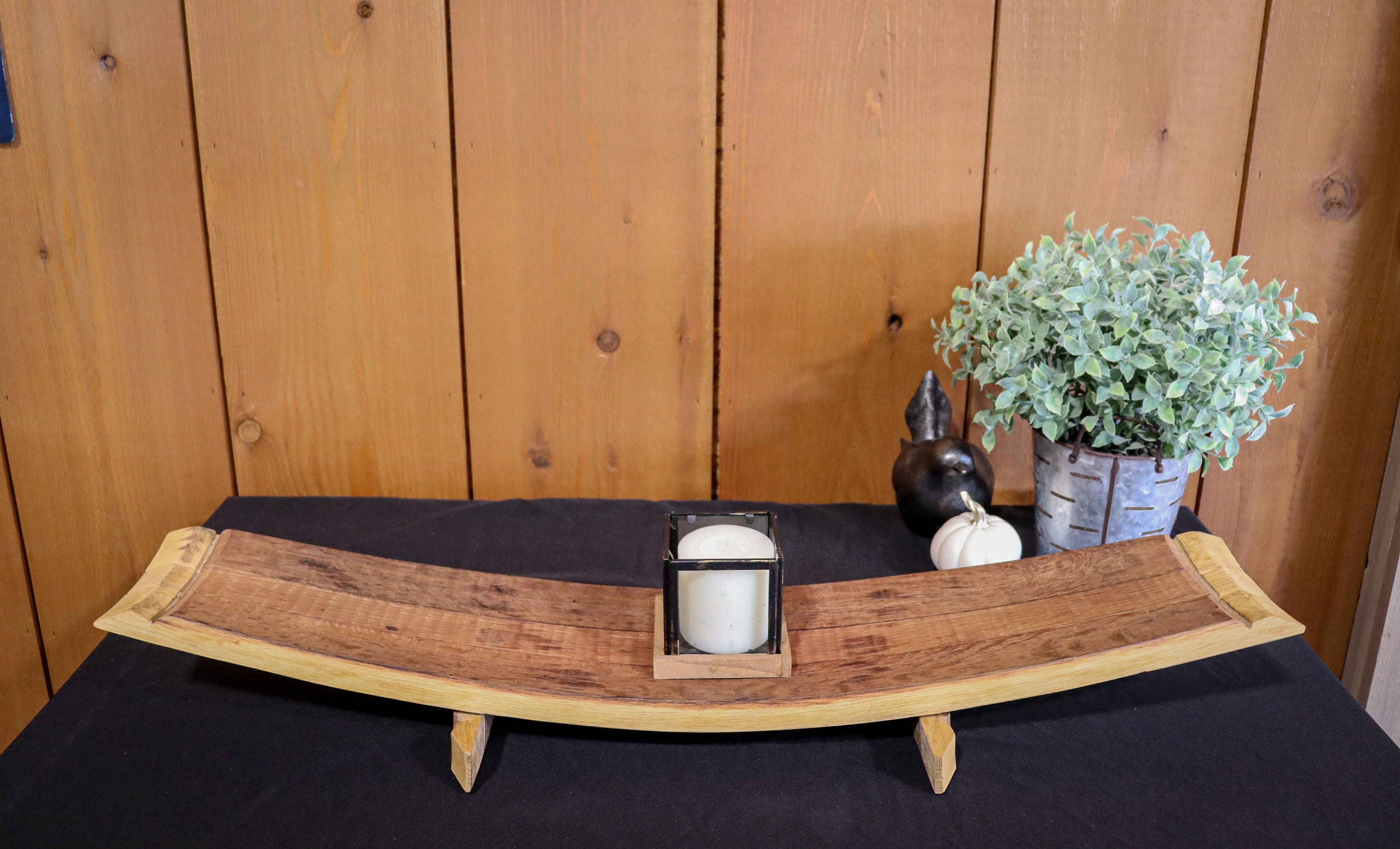Rectangular Wine Barrel Tray- Large - Etsy